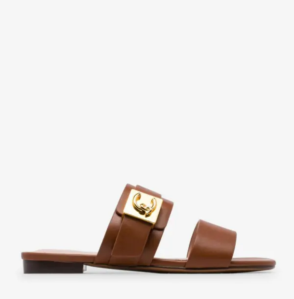 COCCINELLE C Me Lock Slides - Brandy