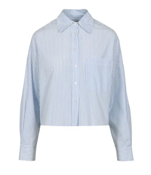 Max Mara Shirts - Azzurro+bianco