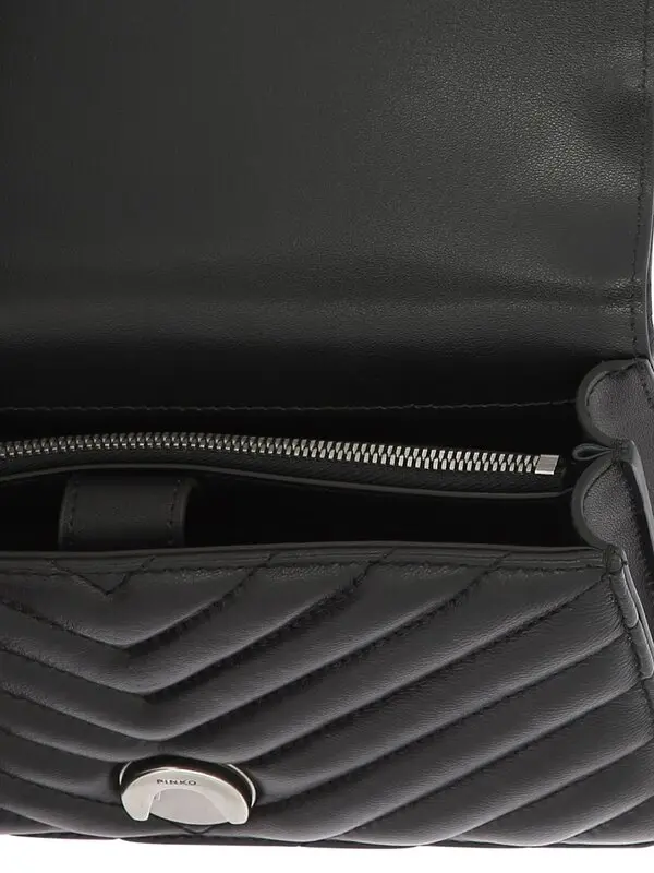 Pinko Crossbody Bag - Black