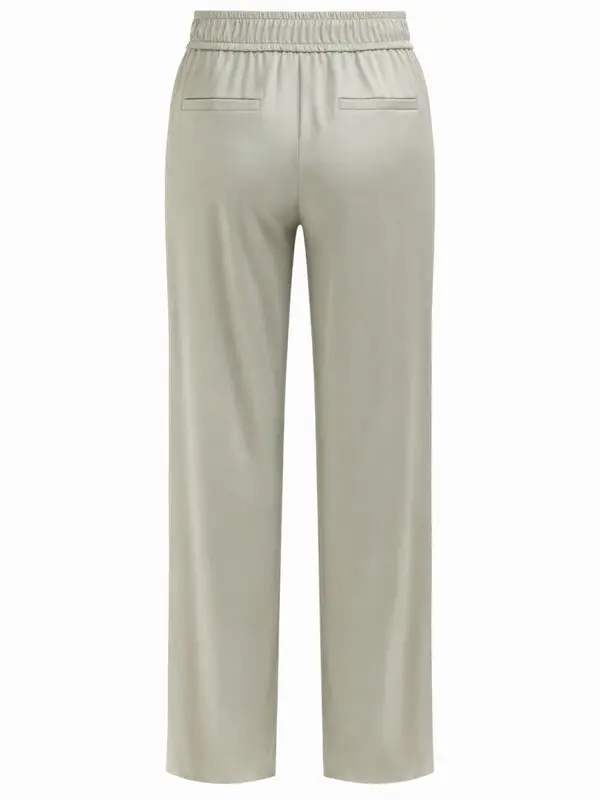 Brunello Cucinelli Silk Satin Wide Leg Track Pants - Green