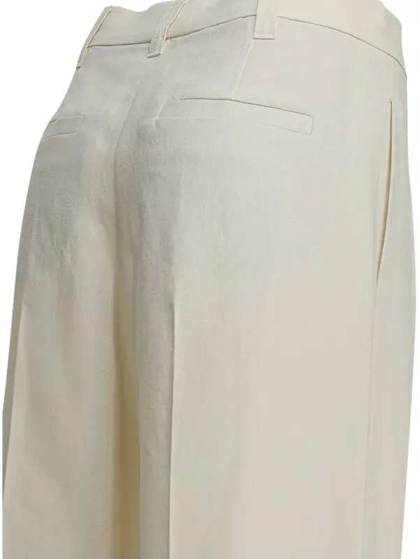 Brunello Cucinelli Tailored Pants - White