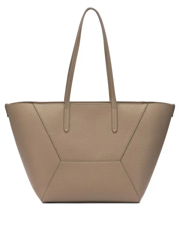 Brunello Cucinelli Bc Duo Large Shoulder Bag - Beige