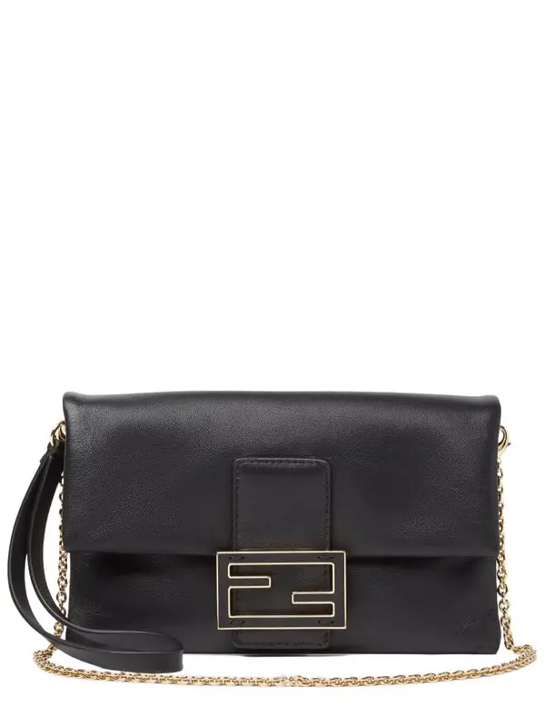 Fendi Baguette Mom' Pouch - Black