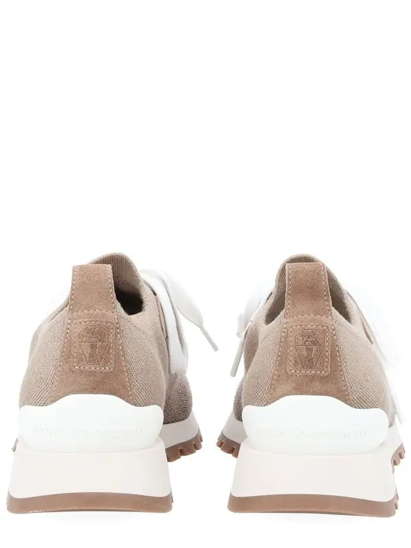 Brunello Cucinelli Runner Sneaker - Beige