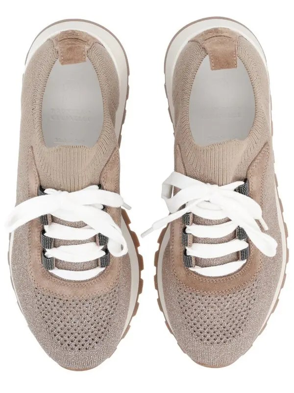 Brunello Cucinelli Runner Sneaker - Beige