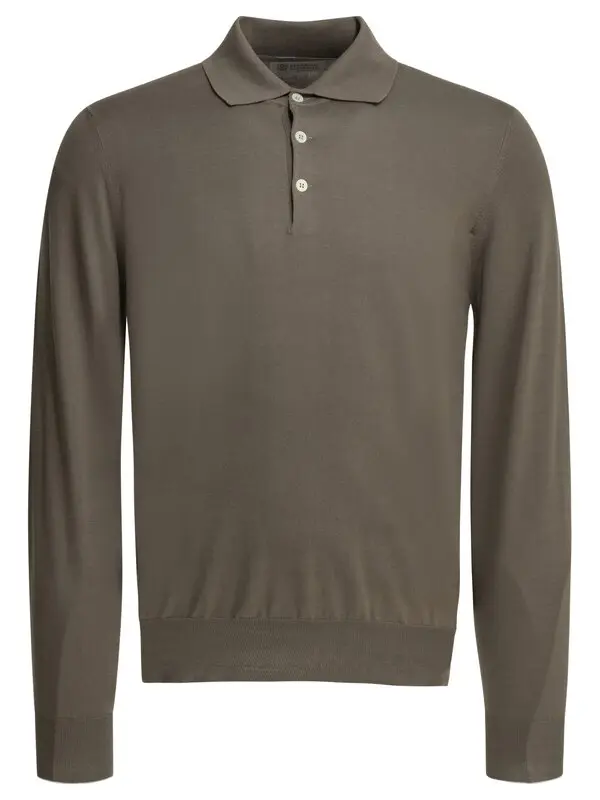 Brunello Cucinelli Polo Shirt With Buttons
