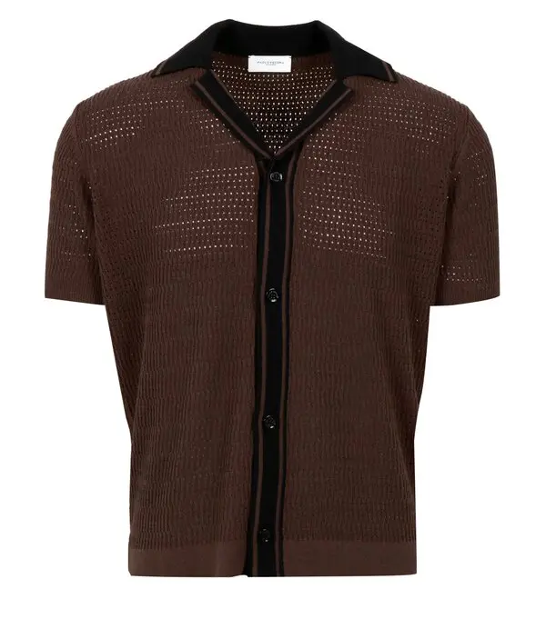 PAOLO PECORA Sweaters - Marrone+nero