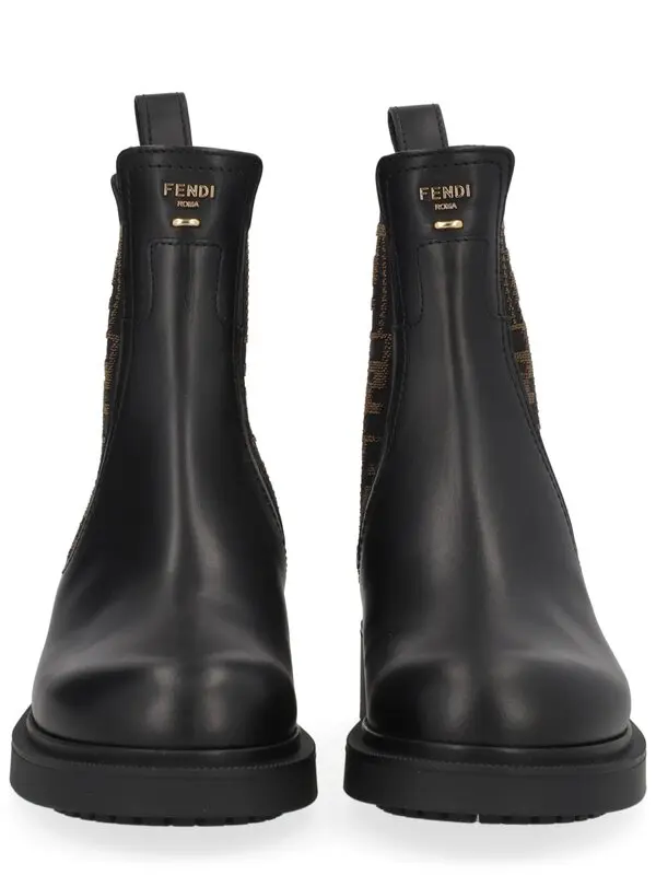 Fendi Stivale Filo Ankle Boots