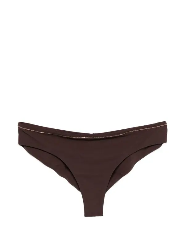 Brunello Cucinelli Bikini Bottom - Brown