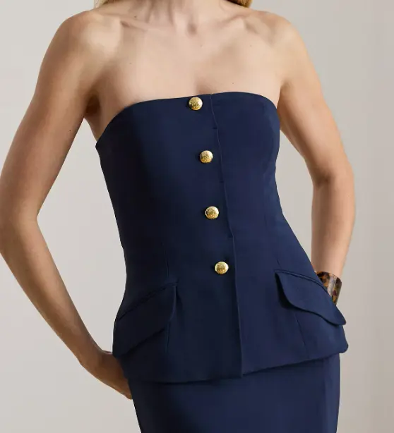 Ralph Lauren Cady Stretch Long Dress
