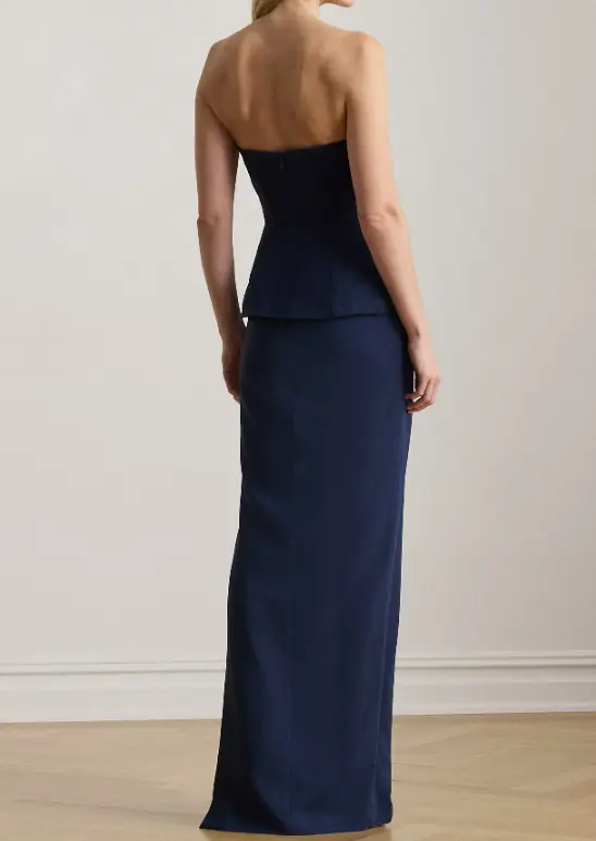 Ralph Lauren Cady Stretch Long Dress
