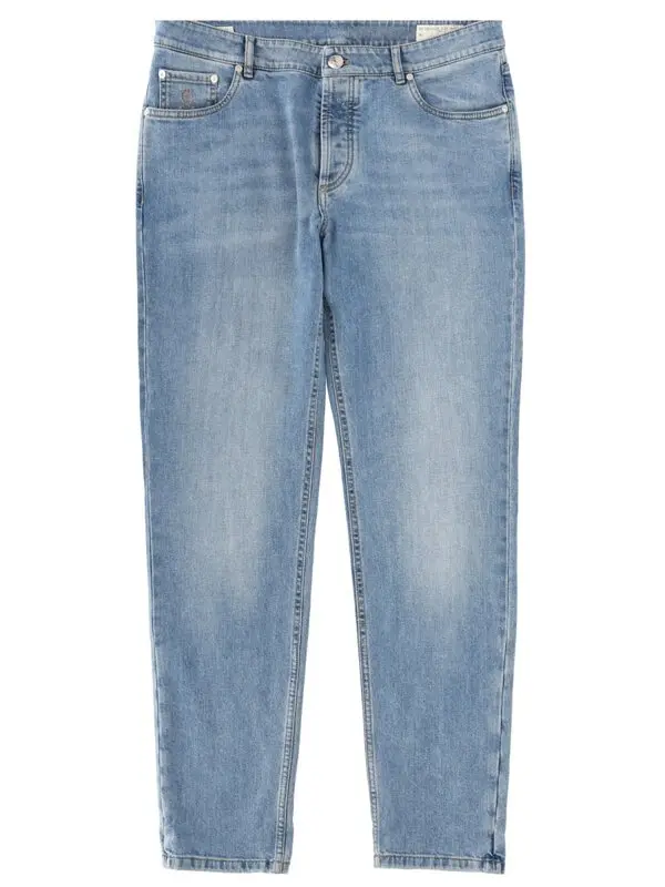 Brunello Cucinelli Traditional Fit Jeans - Denim