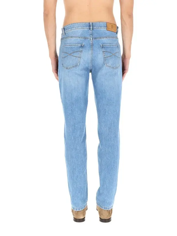 Brunello Cucinelli Traditional Fit Jeans - Denim