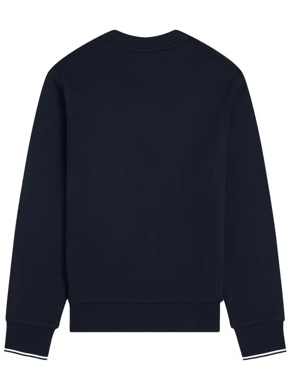 Fred Perry Sweatshirt With Logo - Blue