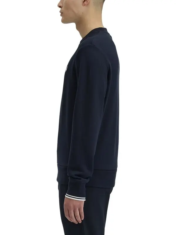 Fred Perry Sweatshirt With Logo - Blue