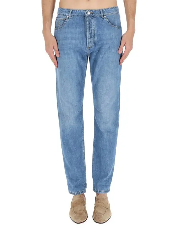 Brunello Cucinelli Five Pocket Jeans - Denim