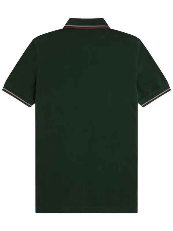 Fred Perry Polo With Logo - Green