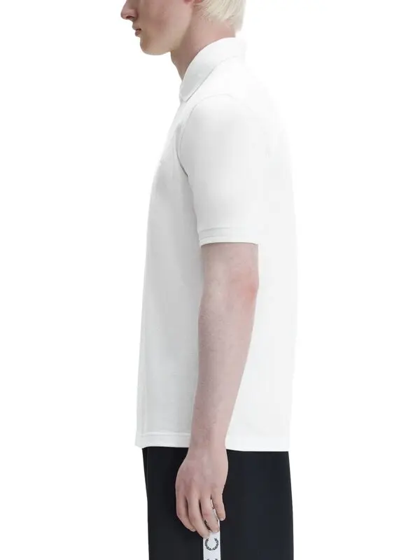 Fred Perry Polo With Logo - White