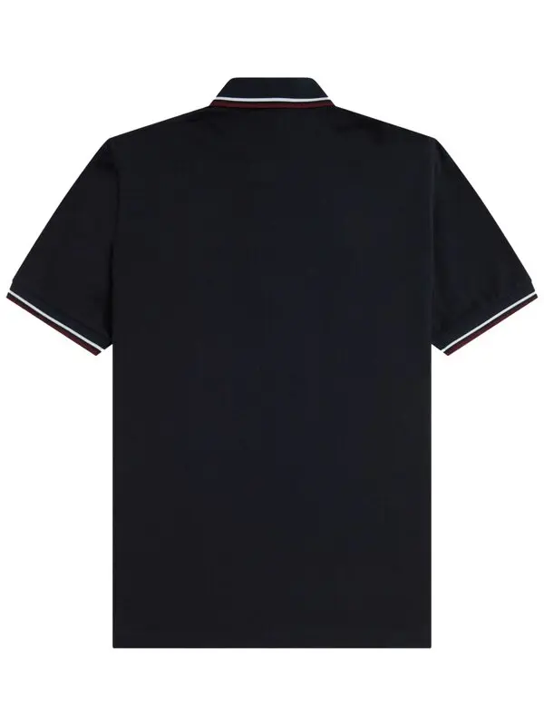 Fred Perry Polo With Logo - Blue