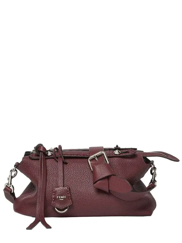 Fendi By The Way Saddlery Bag - Bordeaux