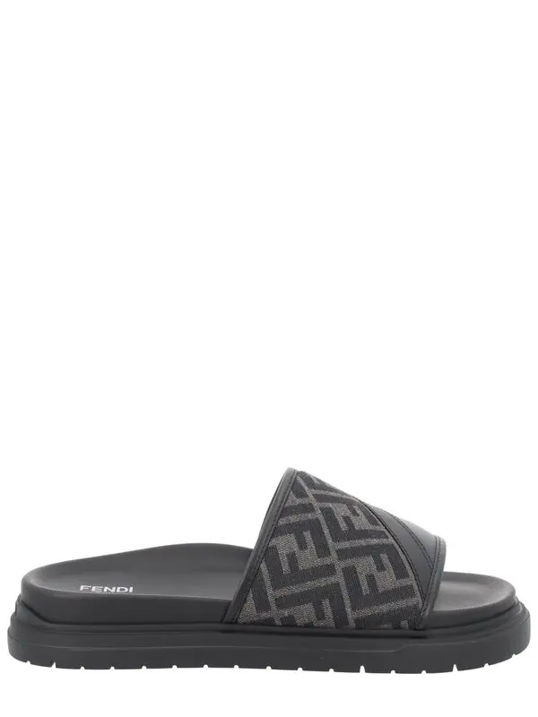 Fendi Diagonal Sandal