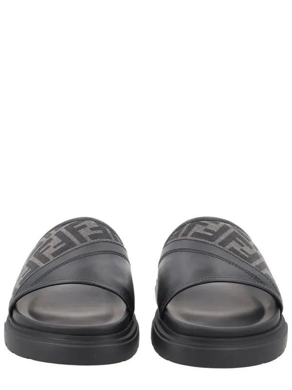 Fendi Diagonal Sandal