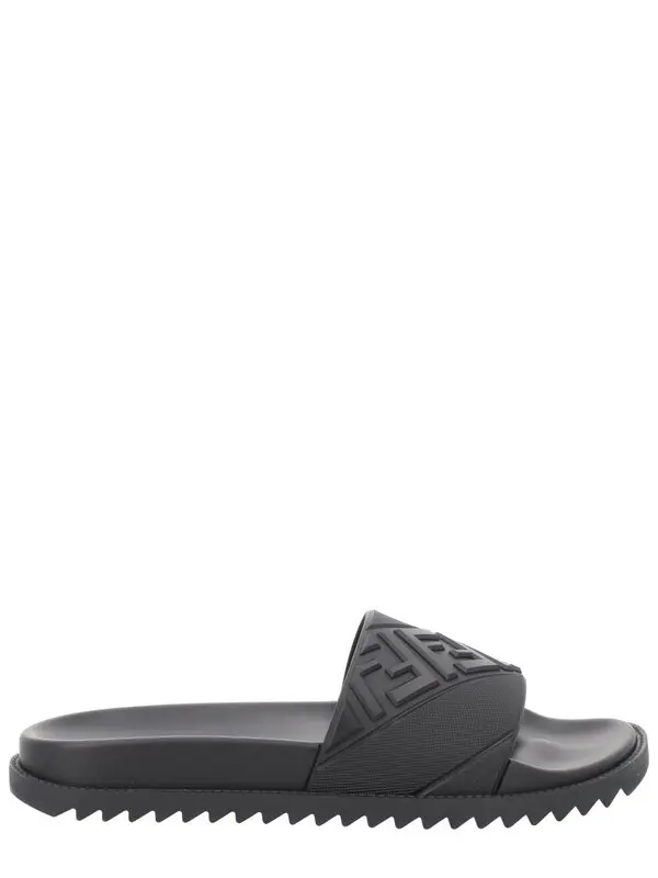Fendi Sandal With Logo