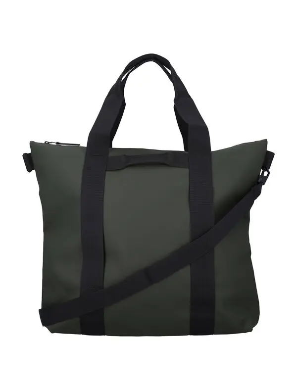 Rains Tote Bag With Shoulder Strap - Green