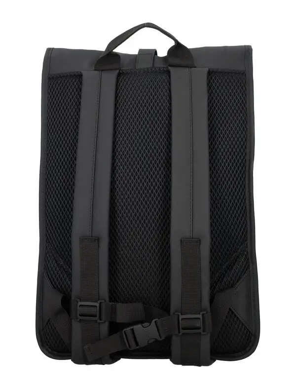 Rains Rolltop Backpack - Black