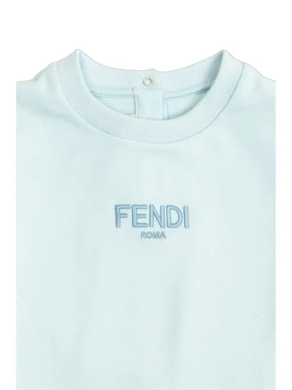 Fendi Logo Sweatshirt - Blue
