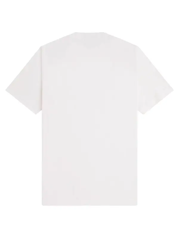 Fred Perry T Shirt With Logo - White