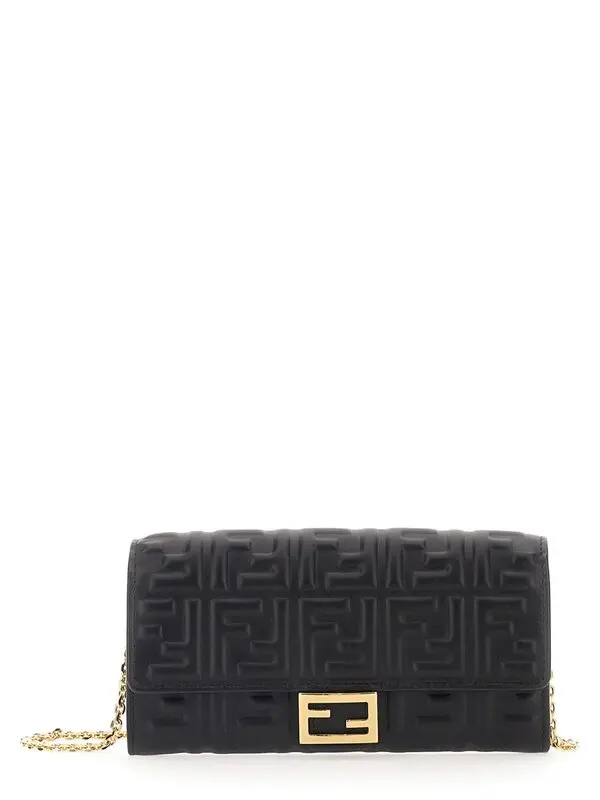 Fendi Continental 'baguette' Wallet - Black