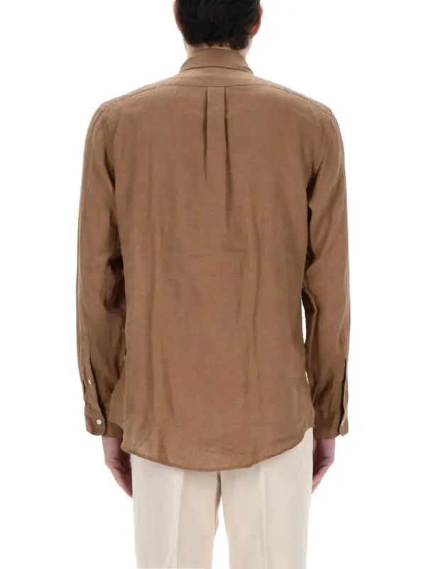 Polo Ralph Lauren Shirt With Logo - Brown