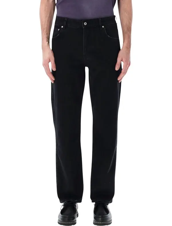 REPRESENT Straight Leg Jeans - Black