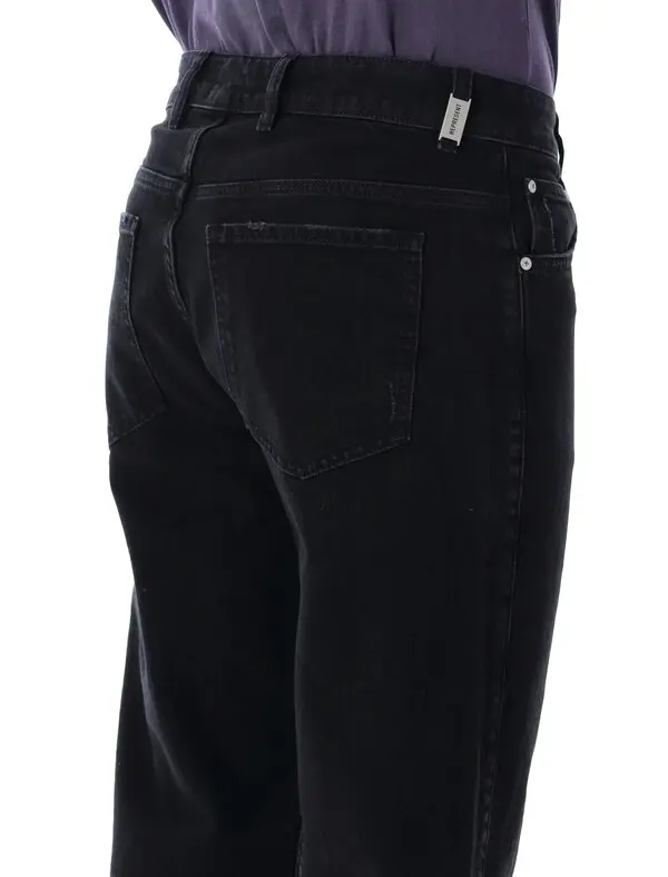 REPRESENT Straight Leg Jeans - Black