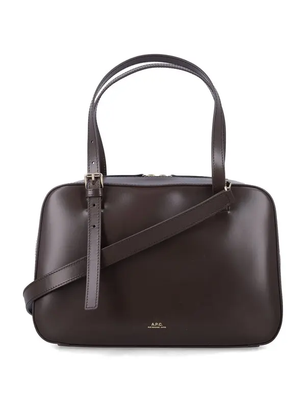 A.p.c. Virginie Box Bag - Tonka