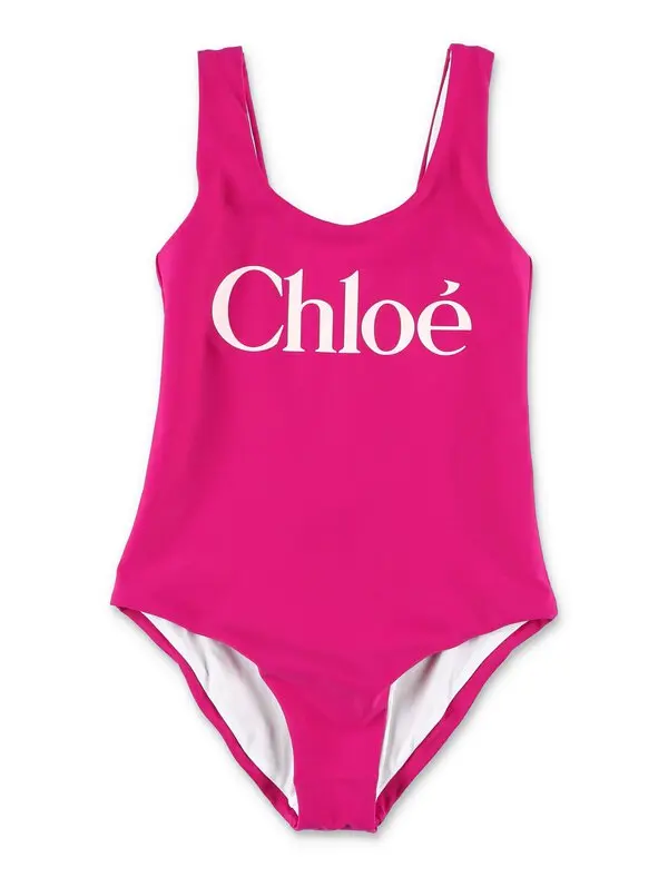 Chloé Girls' One-piece Swimsuit - Fuchsia