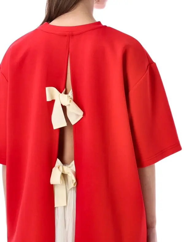 THE GARMENT Bow Tee - Red