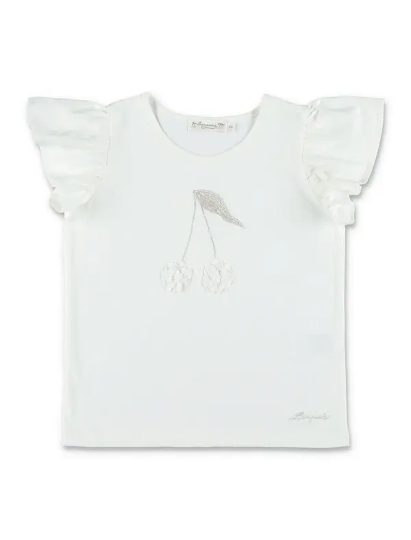 Bonpoint Emila T-shirt - Milk White