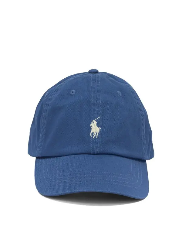 Polo Ralph Lauren Baseball Cap In Chino - Blue