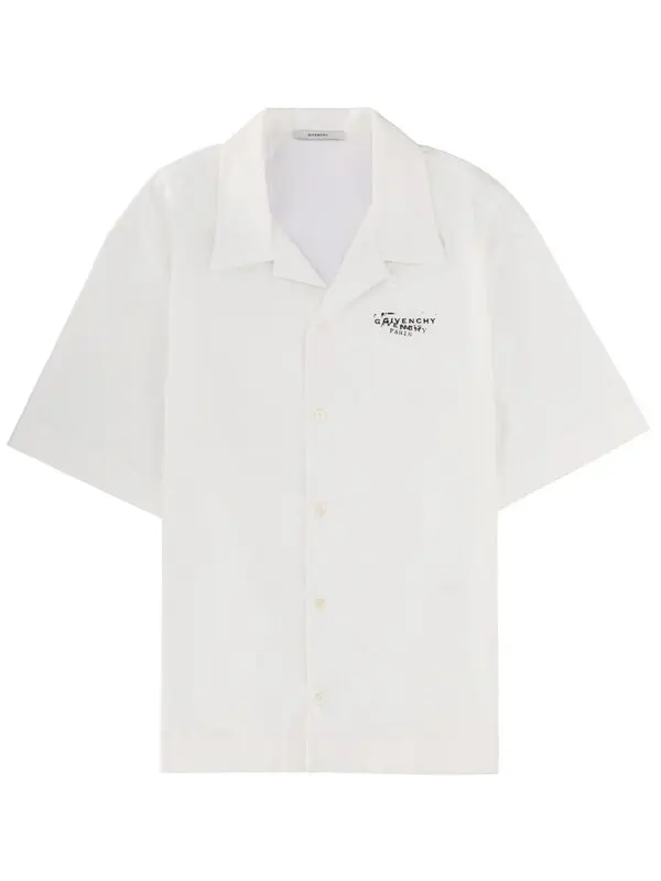 Givenchy Logo Print Shirt - White