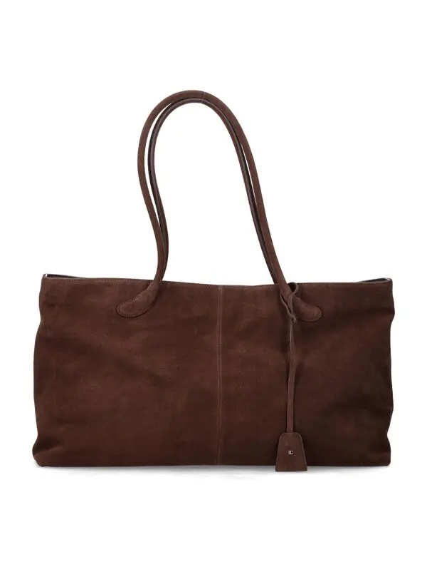 LOW CLASSIC Haricot Shoulder Bag - Brown