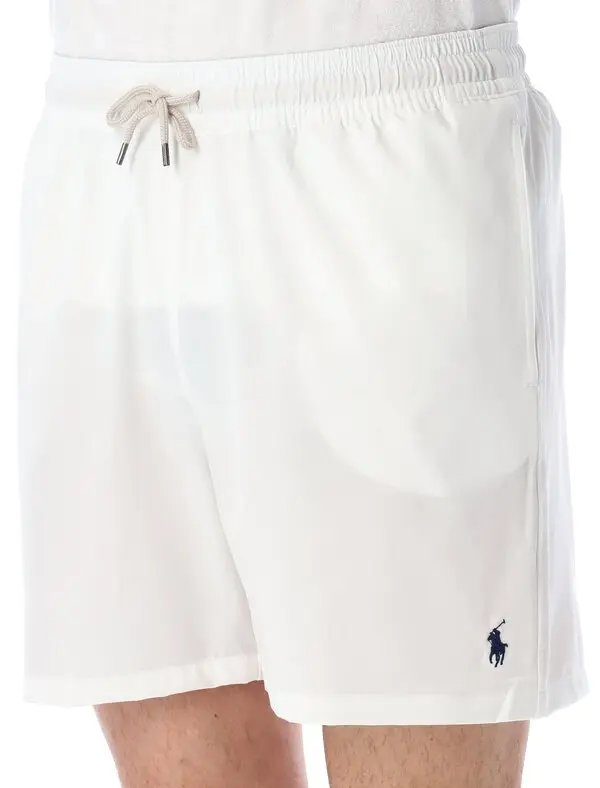 Polo Ralph Lauren Traveller Swim Shorts - White