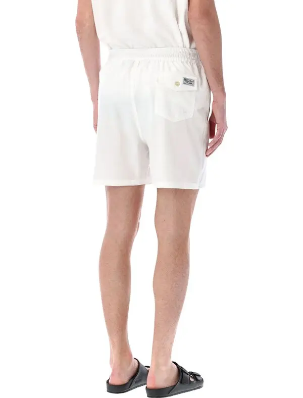 Polo Ralph Lauren Traveller Swim Shorts - White