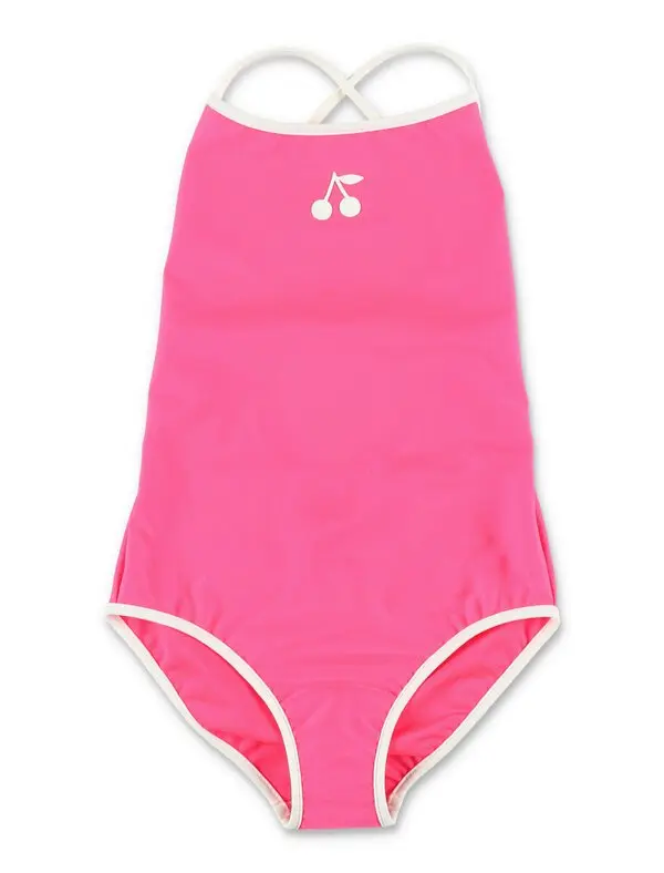 Bonpoint Loola Swimsuit - Fluo Pink
