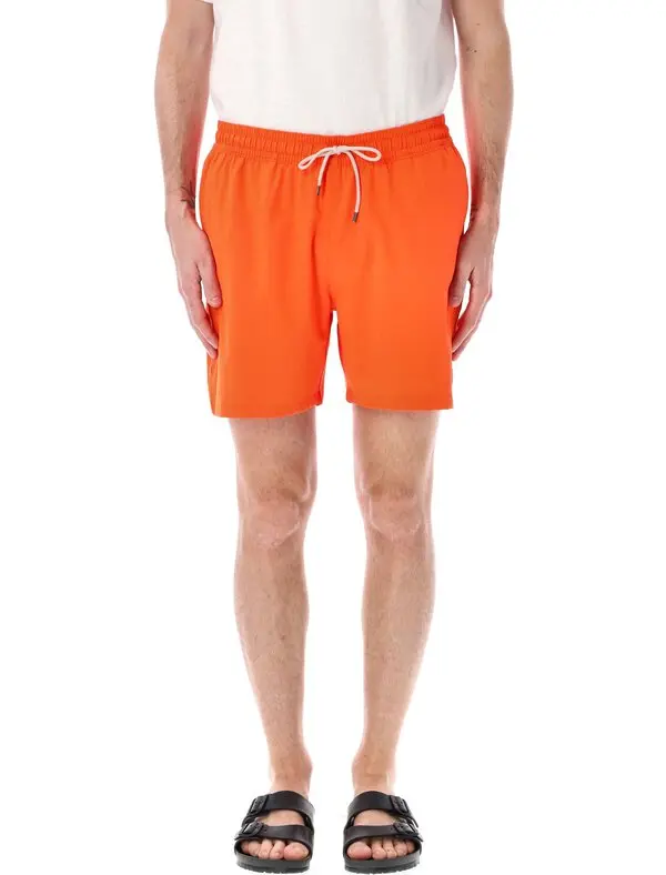 Polo Ralph Lauren Traveller Swim Shorts - Sailing Orange