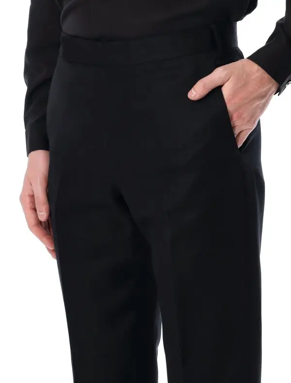 LARDINI Sustainable Trousers - Black