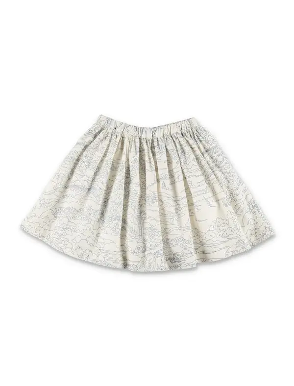 Bonpoint Suzon Skirt - Ink Print