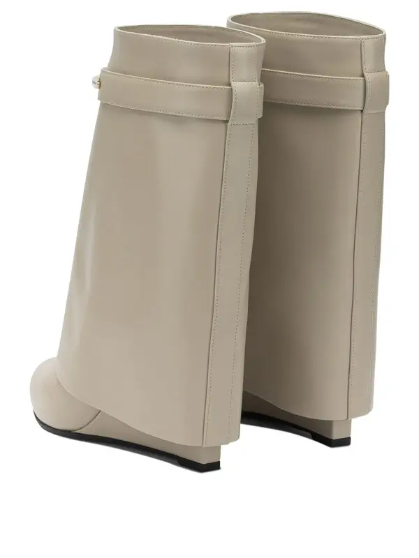 Givenchy Shark Pinch Boots - Beige