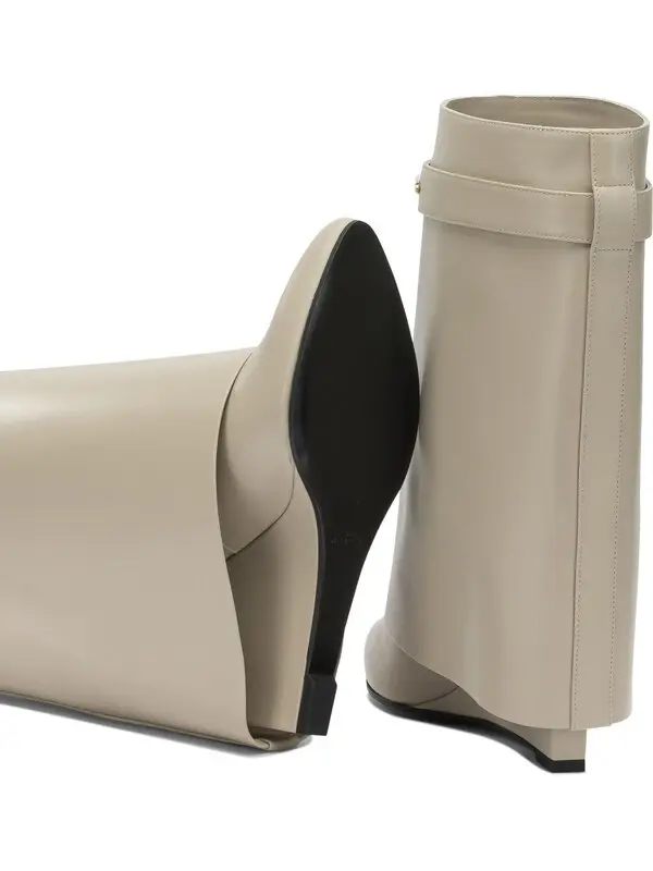 Givenchy Shark Pinch Boots - Beige